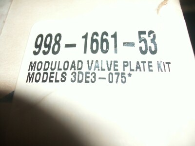 COPELAND 998-1661-53 MODULOAD VALVE PLATE KIT MODELS 3DE3-075 | eBay
