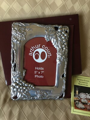 ARTHUR COURT 5 x 7 PICTURE FRAME, Grapes + Vine pattern, New in ...