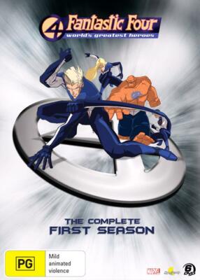 Fantastic Four : Season 1 | Boxset (DVD, 1994) BRAND NEW REGION 4 ...