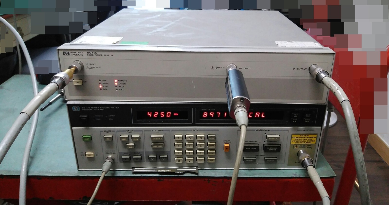 HP Agilent, Used / 8971C Opt 001 / Noise Figure Test Set | eBay