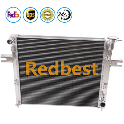 Aluminum 2 Row Radiator For Jeep Grand Cherokee WJ/WG 4.7L V8 1999-2000 ...