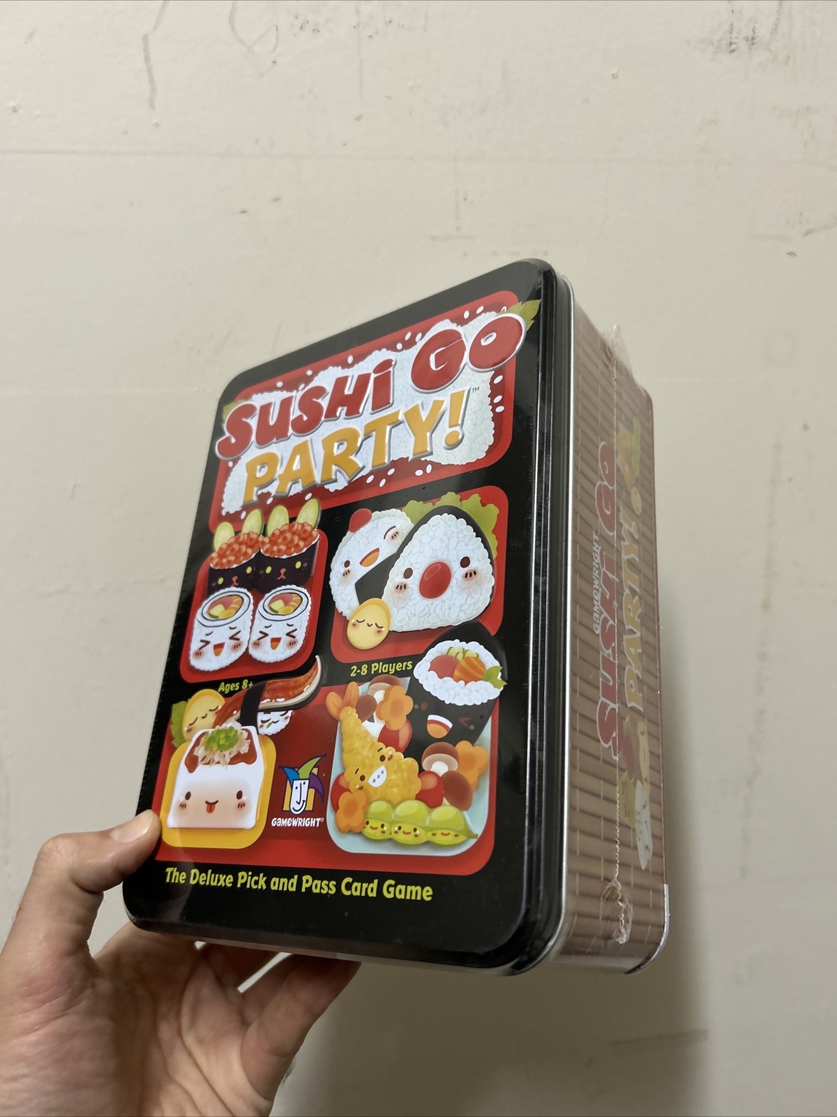 2016 Gamewright DELUXE Pick & Pass Sushi Go Strategy Card Game NEW ...