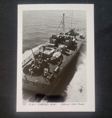PT-811 Torpedo Boat Launched 1950 Official USN Aerial Photo US Navy | eBay