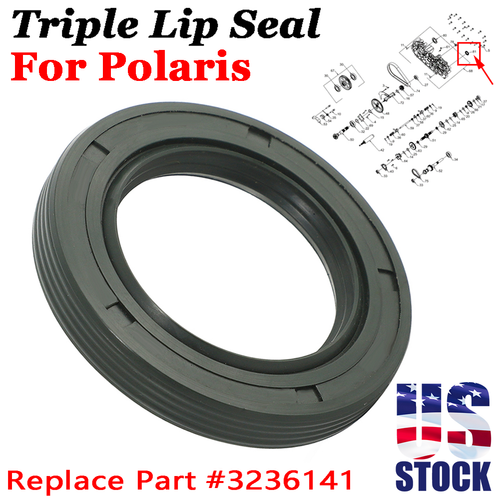 US Triple Lip Seal Part #3236141 For Polaris Ranger 1000 XP Pro XD ...