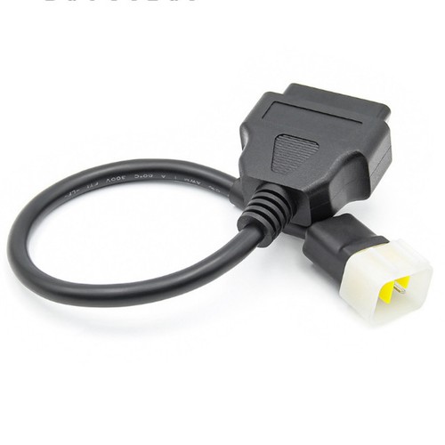 6 to 16-Pin Motorcycle OBD2 Diagnostic Adapter Cable Cord For Delphi ...