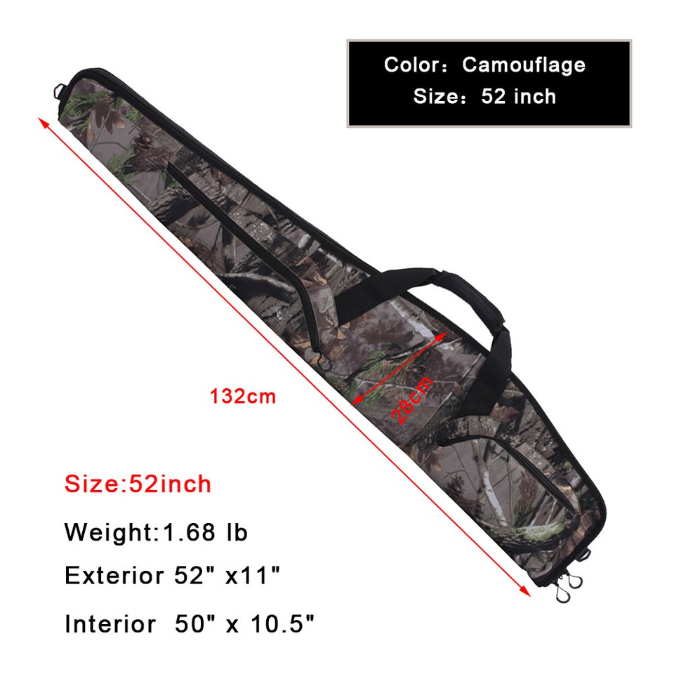 Soft Rifle Gun Bag Tactical Rifle Cases Padded with Adjustable Shoulder ...