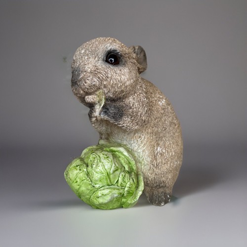 VINTAGE STONE CRITTERS SUPER CUTE BUNNY RABBIT MARBLE EYES | eBay