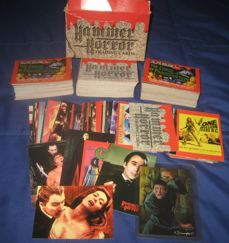 HAMMER HORROR TRADING CARDS (1995) Big lot ! READ DESCRIPTION | eBay