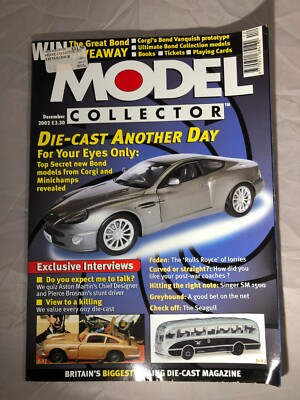 Model Collector Magazine December 2002 | eBay Australia