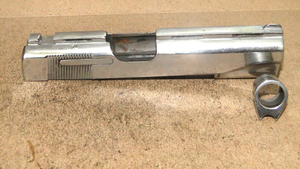 LLAMA "ESPECIAL", VENTILATED CHROME SLIDE 5.5", FIRING PIN, EXTRACTOR ...