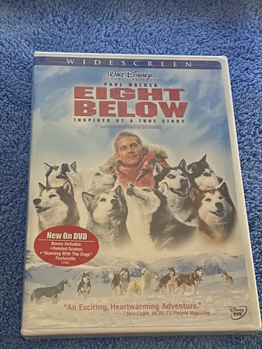 DISNEY Eight Below (DVD, 2006, Widescreen) Paul Walker NEW/ FACTORY ...