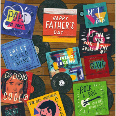 Woodmansterne Fathers Day Card~ 16cm x 16cm Daddio Cool. Quality Card ...