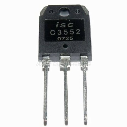 2SC3552 - 2SC 3552 - C3552 Transistor S-L 1100V 12A 150W 8068087267893 ...