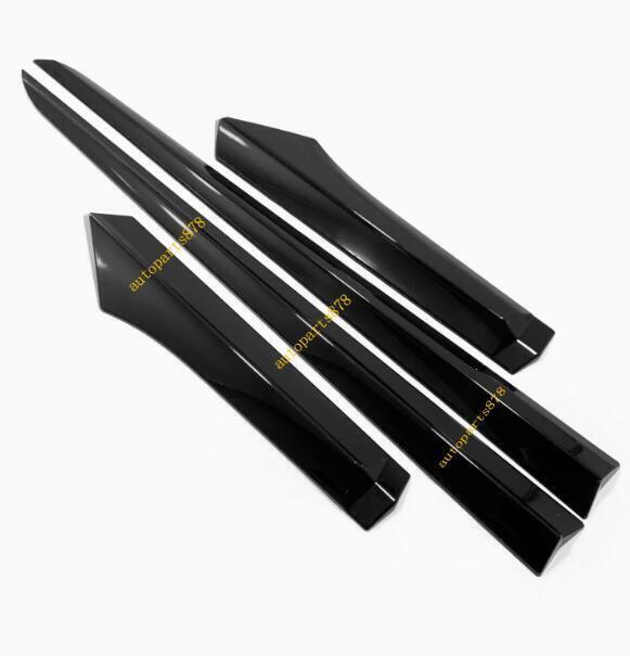 For Toyota RAV4 2019-2025 Baked Black Paint Body Side Moldings Door ...
