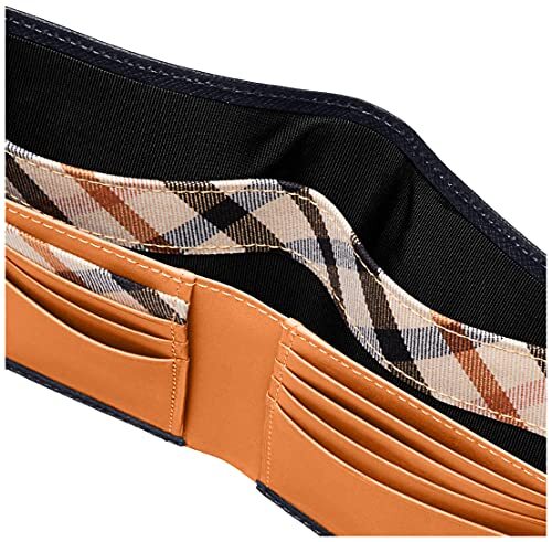 [Daks] Bifold Wallet Luster DP35215 Navy | eBay