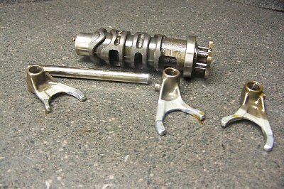 83 Yamaha Maxim XS 400 Shift Drum & Forks 81C | eBay