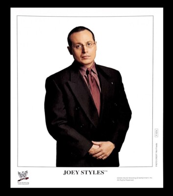WWE JOEY STYLES P-1074 OFFICIAL LICENSED 8X10 ORIGINAL PROMO PHOTO FROM 2005 | eBay