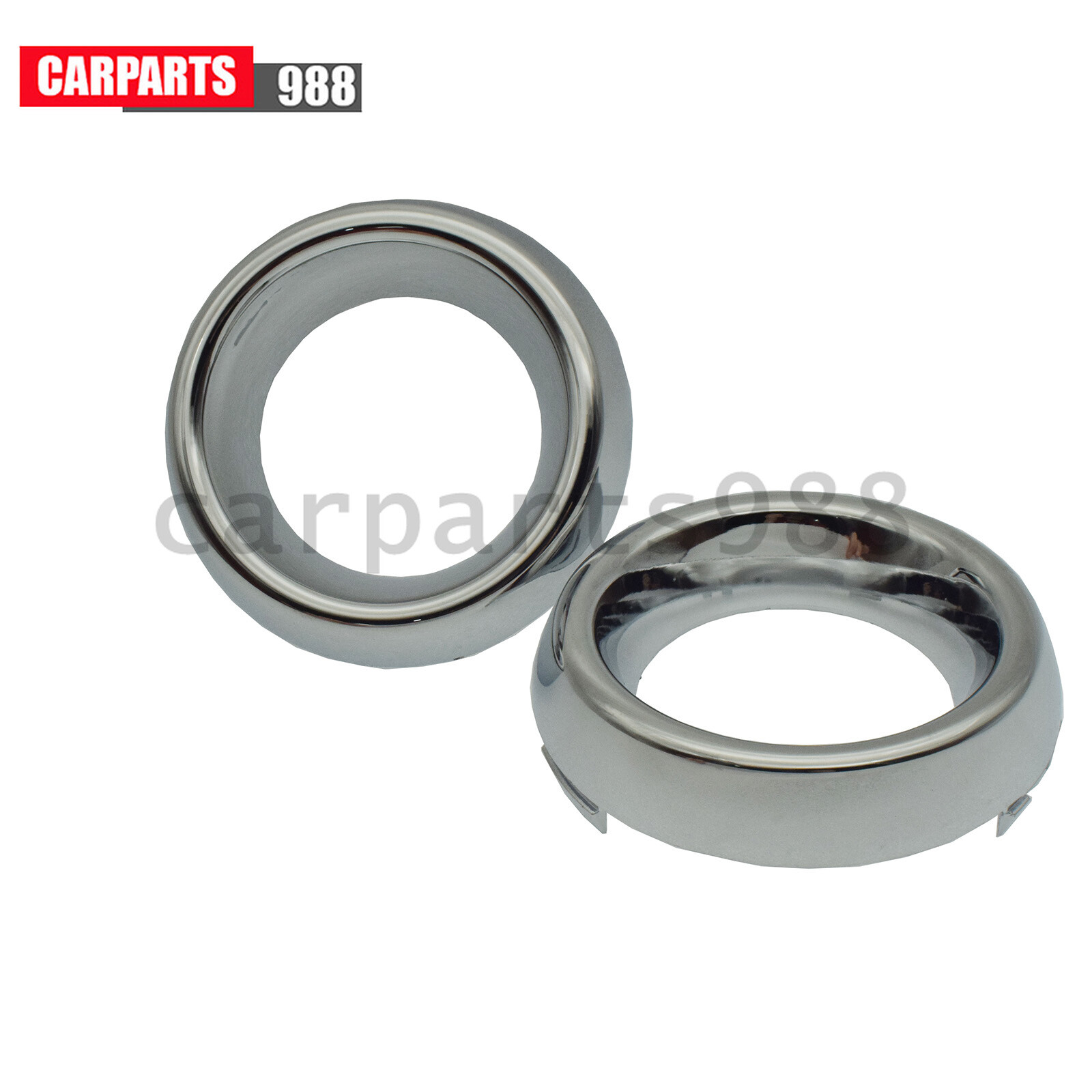 Left Right Fog Light Trim Chrome For 2014-2020 Dodge Durango 5113680AA ...