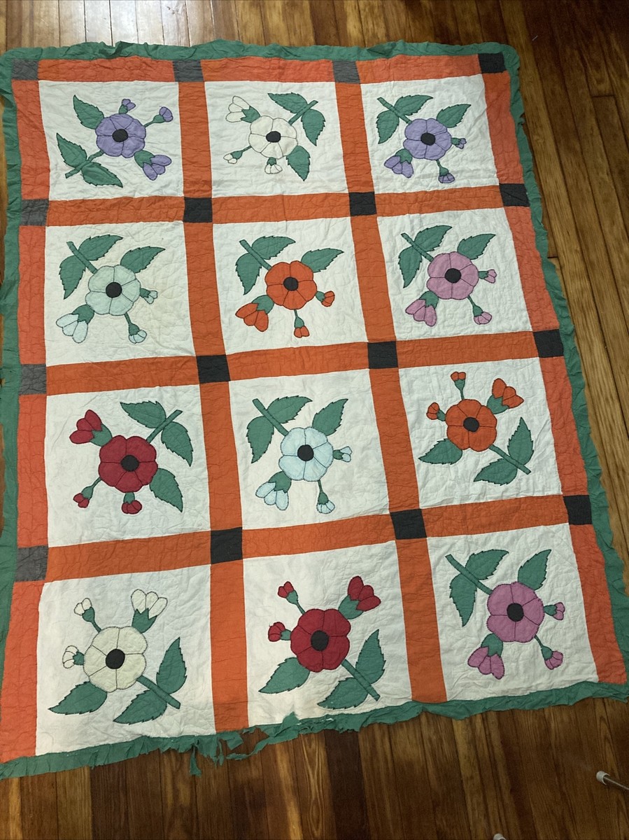 Old Vintage Quilt Patterns Applique
