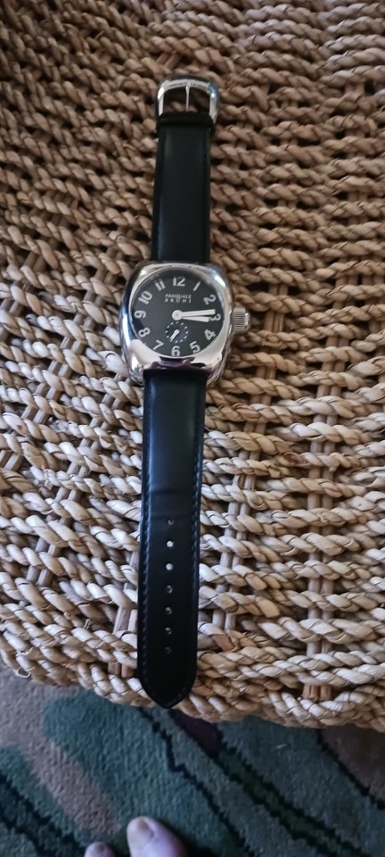 Uomo Pasquale Bruni automatic watch. It is stainless steel & leather ...