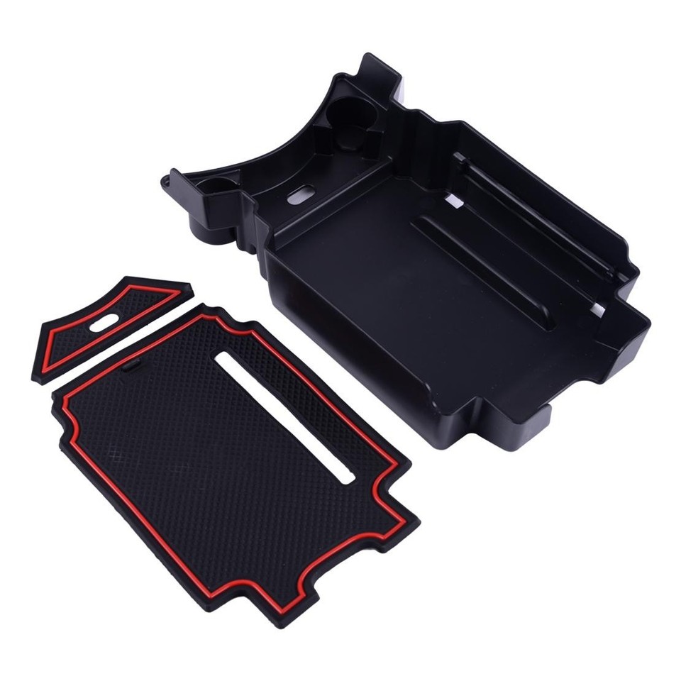 Center Console Secondary Armrest Storage Box Tray Holder fit for Honda ...
