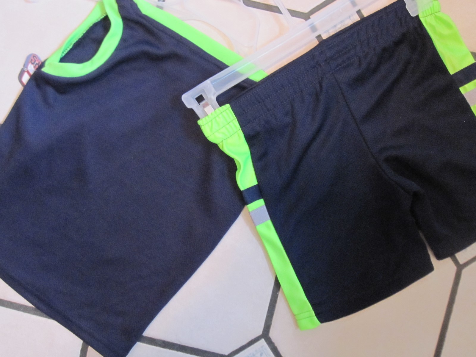 NWT BOYS TUFF GUYS 'GAME DAY' 2 PIECE SHORT SET SIZE 24 MONTHS | eBay