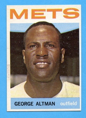 1964 TOPPS # 95 GEORGE ALTMAN NEW YORK METS NM FREE SHIPPING | eBay