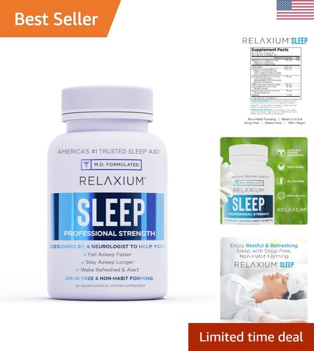 Triple-Action 5mg Melatonin Sleep Aid with Magnesium & Valerest - 30 ...