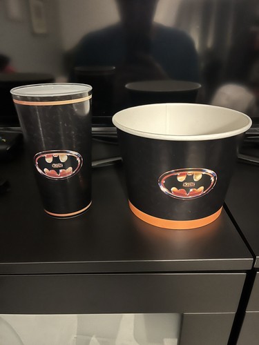 New Kith X Batman Regal Collectors Black Cup and Popcorn Bucket | eBay