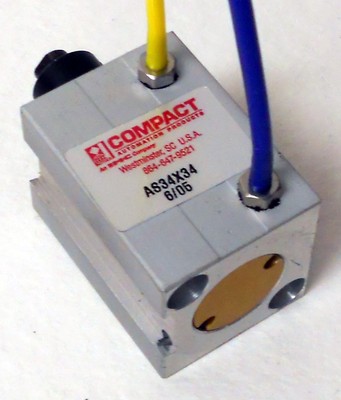 COMPACT AUTOMATION PRODUCTS AS34X34 PNEUMATIC AIR CYLINDER | eBay