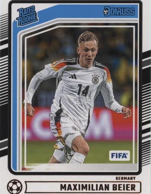 2024-25 Panini Donruss Fifa - Rated Rookie Maximilian Beier #176 for ...