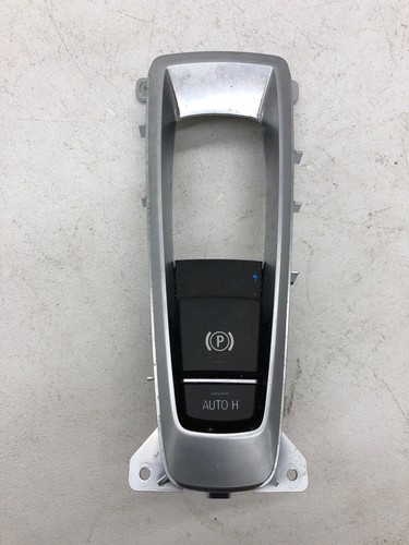 2015-2019 BMW X6 F16 PARKING BRAKE & AUTO HOLD SWITCH W/ TRIM BEZEL ...