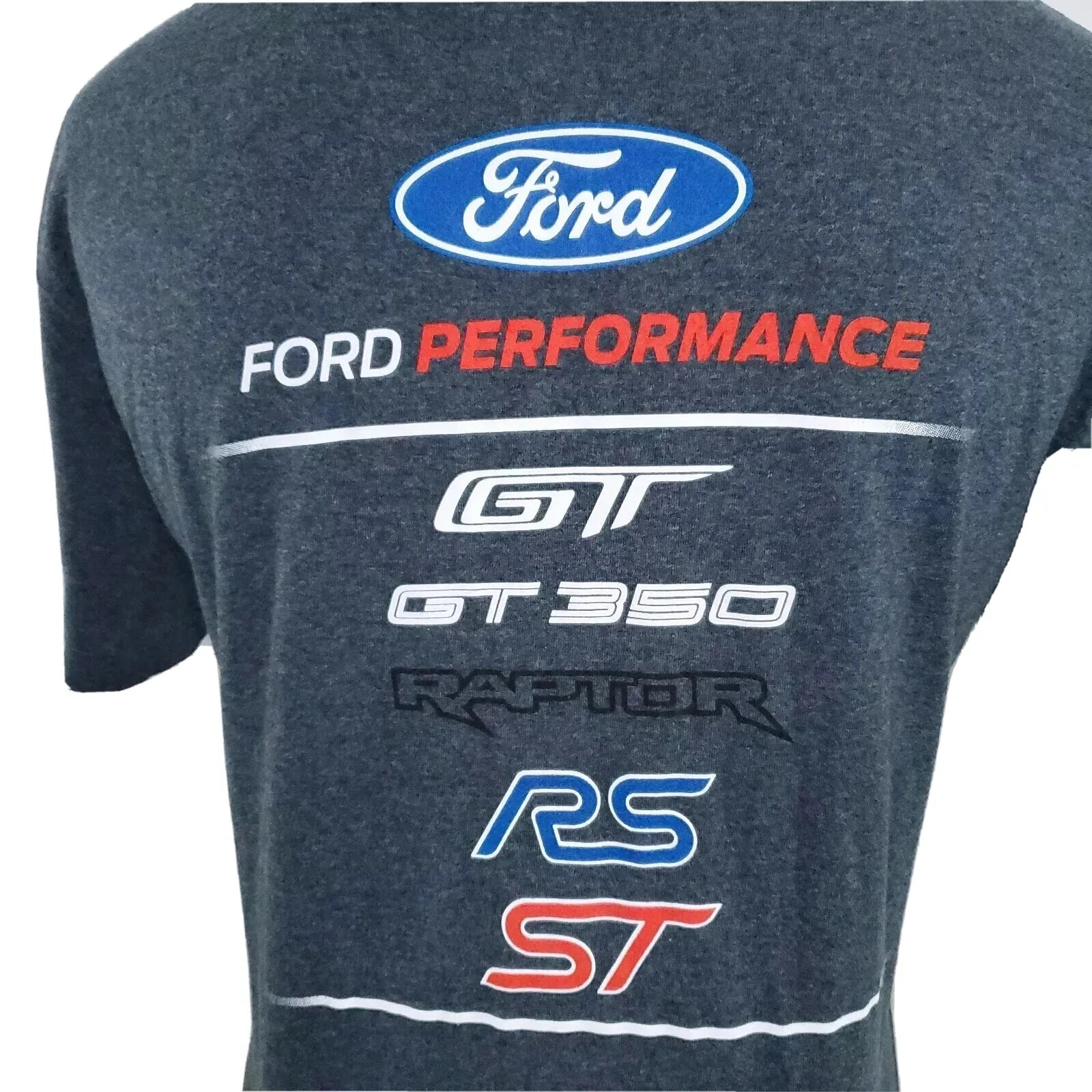Ford GT 350 Sportscar Racing Car T Shirt Mens L Rapto… - Gem