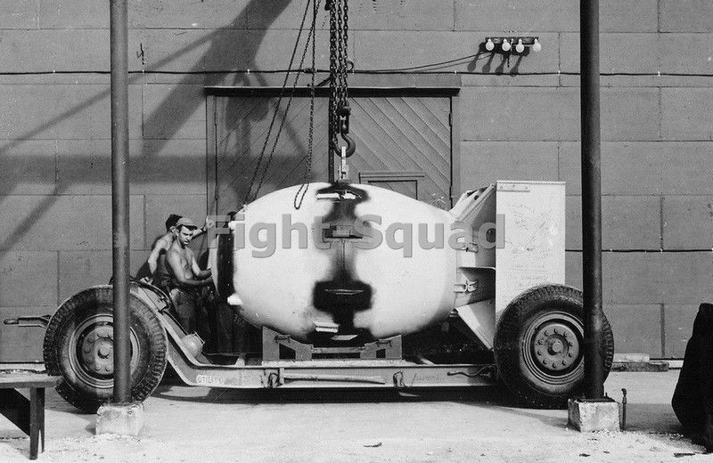 WW2 Picture Photo Fat Man Atomic Bomb that destroyed Nagasaki 1235 | eBay