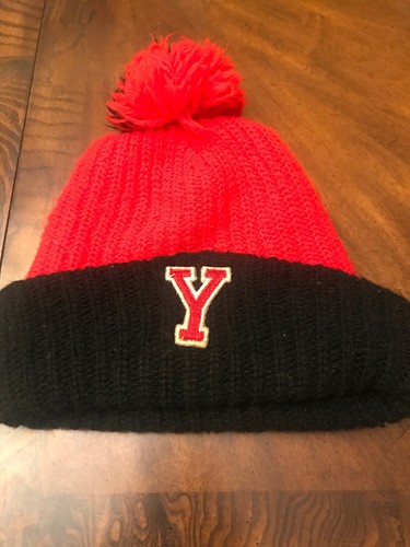 YOUNGSTOWN STATE Winter Hat W/ Pom VINTAGE OSFA Rare | eBay