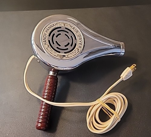 Vintage 1950's HAIR DRYER HANDY HANNA 995-C, Works! | eBay