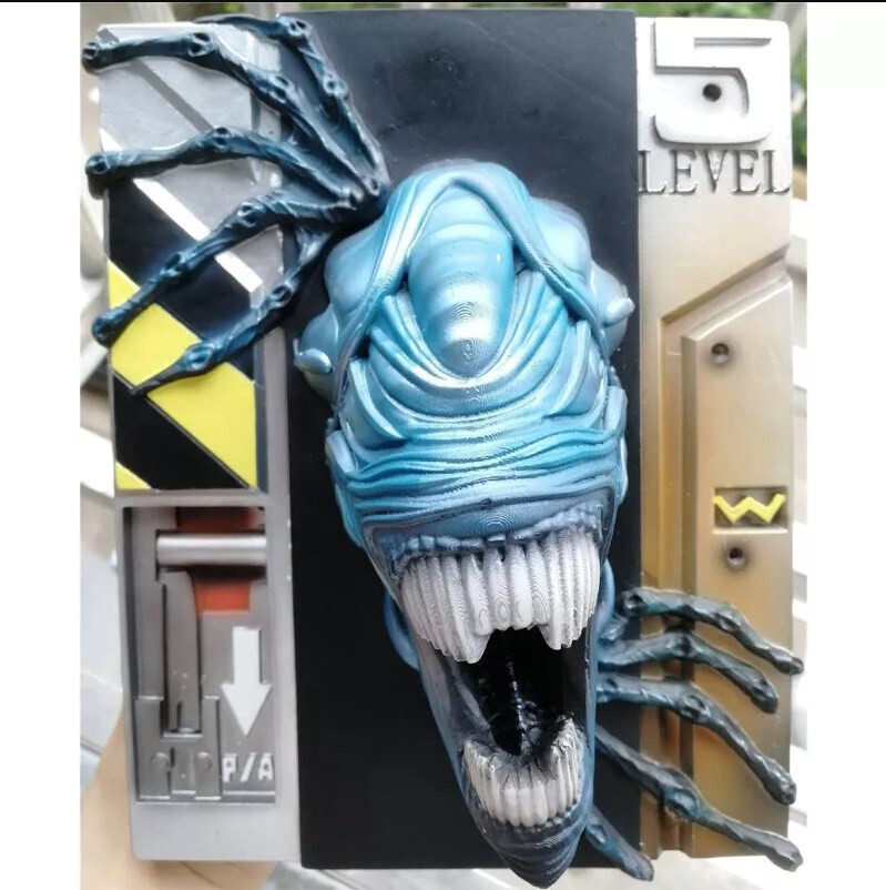 Alien Movie Memorabilia Wall Horro Sculpture Movie Collectible Arted ...