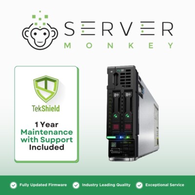 HPE BL460c G10 ProLiant Blade | 2x Gold 6138 2.0Ghz | 32GB | P204i-b | 2x Trays | eBay