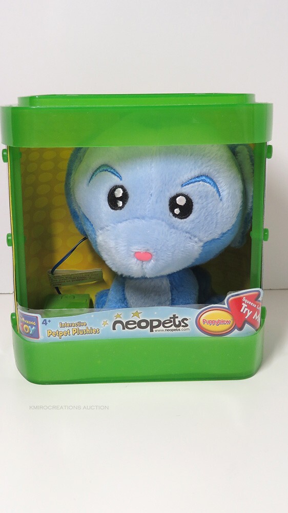 Neopets Interactive Petpet Plush Toy PUPPYBLEW Plush Doll Rare | eBay