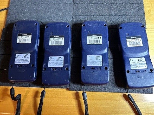 DENSO BHT-8000 D 4mb Barcode Handy Terminal Scanner *LOT OF 4* | eBay