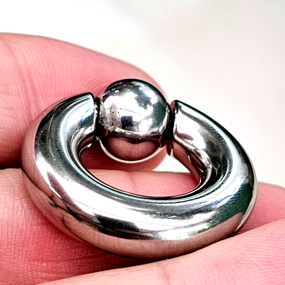 Easy Fit Heavy 31mm BCR CBR Ring 0g (8mm) 12mm Ball Closure PA Prince ...