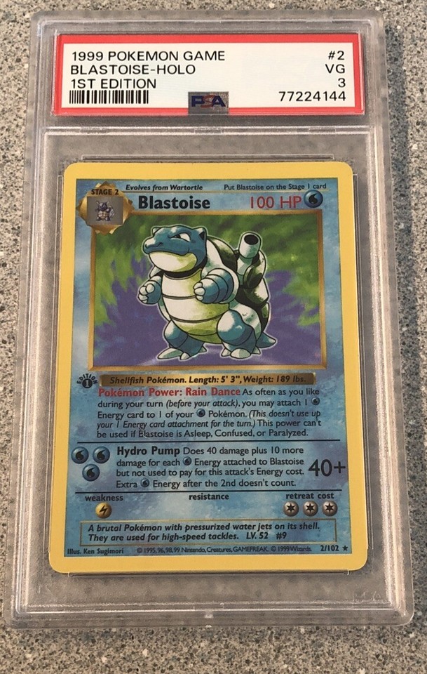 Pokemon First Edition Base Set Complete Holos Set Beckett Charizard | eBay