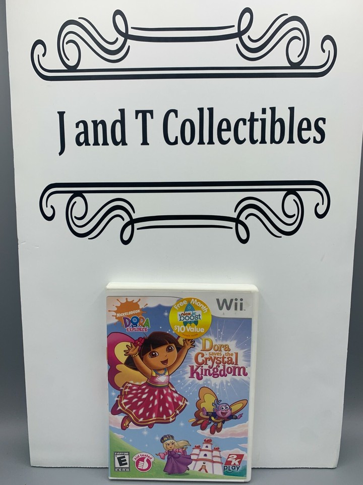 Nintendo Wii Dora the Explorer: Dora Saves the Crystal Kingdom ...