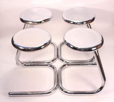 Tubular Chrome Hayworth k700 Paperclip Kinetic Stool Atomic Design ...