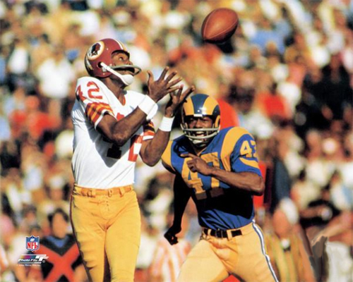 CHARLEY TAYLOR Washington REDSKINS CLASSIC c.1974 NFL Premium 20x24 ...