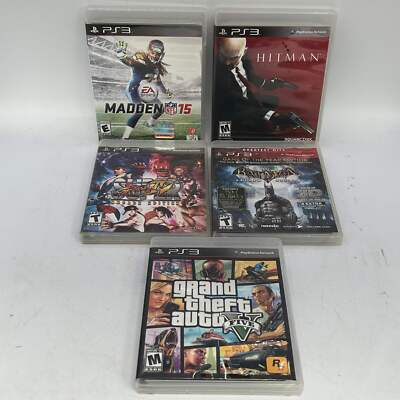 Lot of 5 Sony PlayStation 3 PS3 Games | eBay