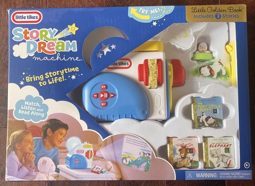 Little Tikes Story Dream Machine Starter Set Storytime Little Golden ...