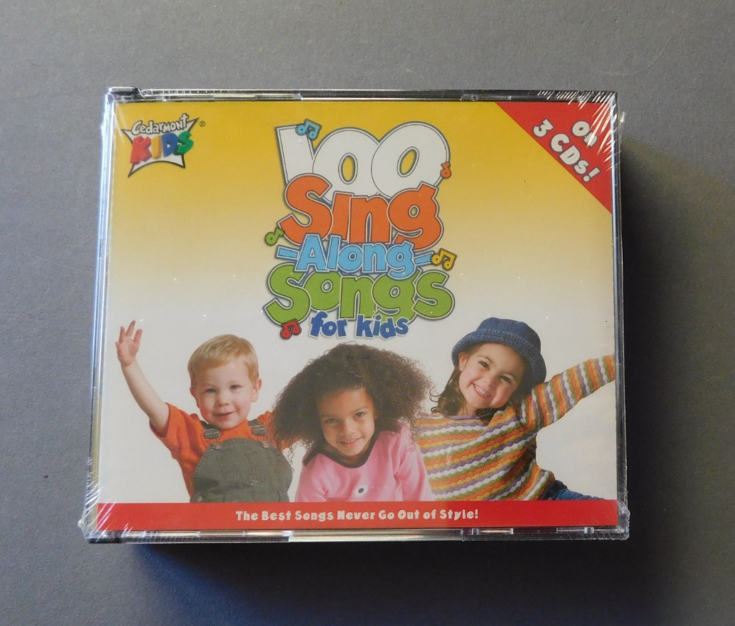 100 Sing Along Songs for Kids - Cedarmont Kids on 3CDs - New ...
