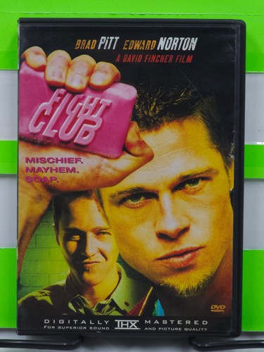 FIGHT CLUB MISCHIEF MAYHEM SOAP BRAD PITT HELENA BONHAM CARTER EDWARD ...