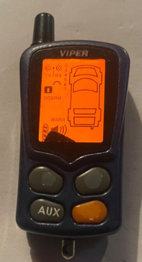 Viper 2-Way LCD Security Alarm Keyfob Transmitter 5B EZSDEI478 | eBay